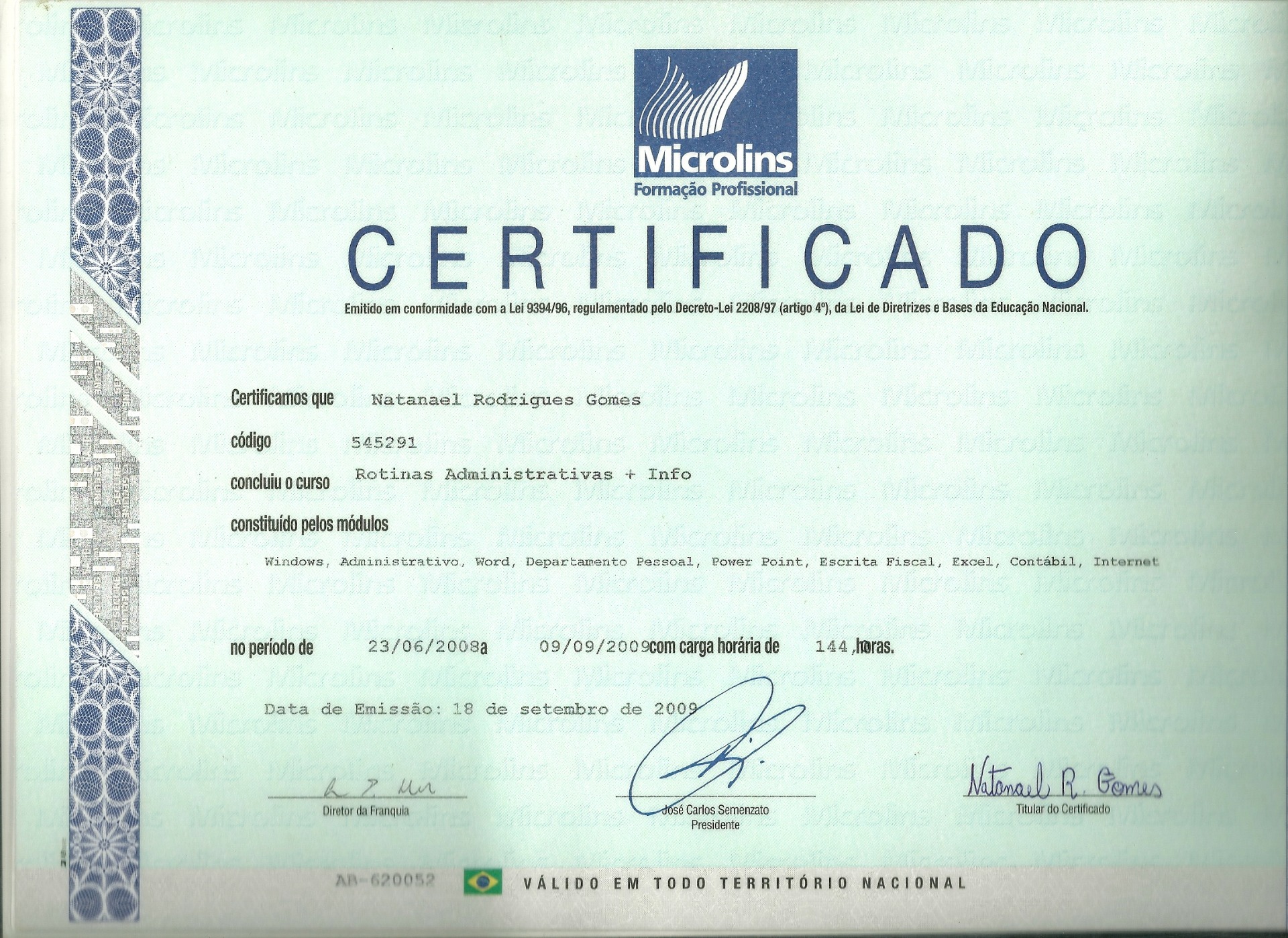 Nosso pessoal :: N@TAN INFORMÁTICA